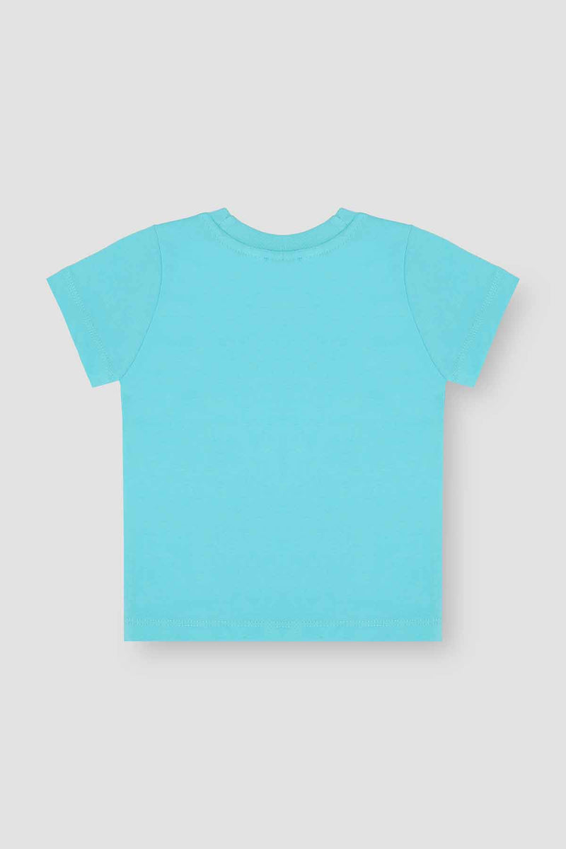 Graphic T shirt Turquoise – MEME