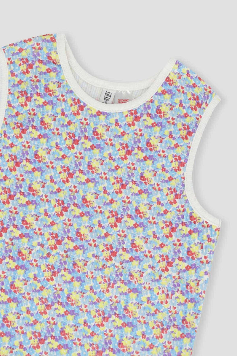 Girls Printed Tank Top – MEME