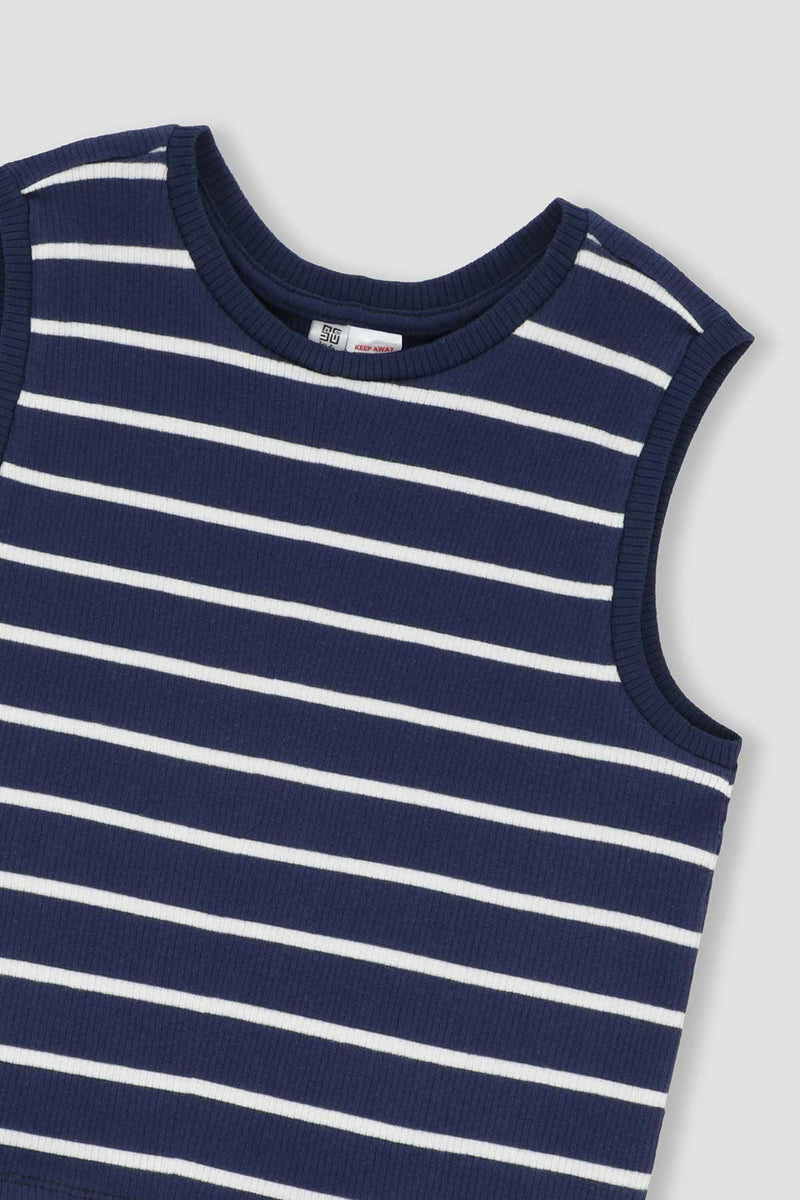 Girls Striped Tank Top – MEME
