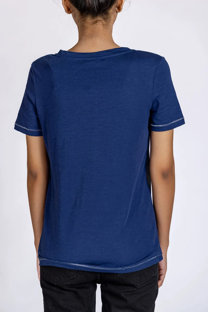 Women Solid V neck – MEME