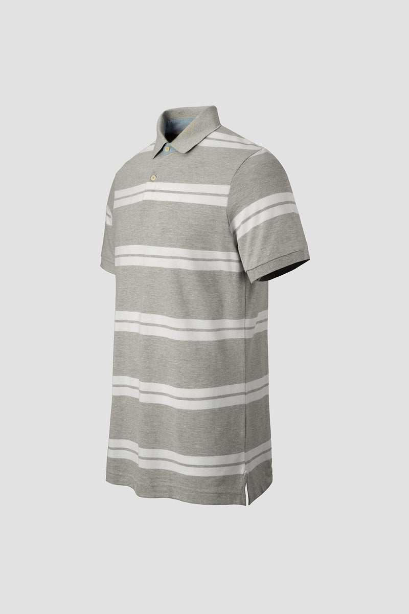 Men Striped Polo – MEME