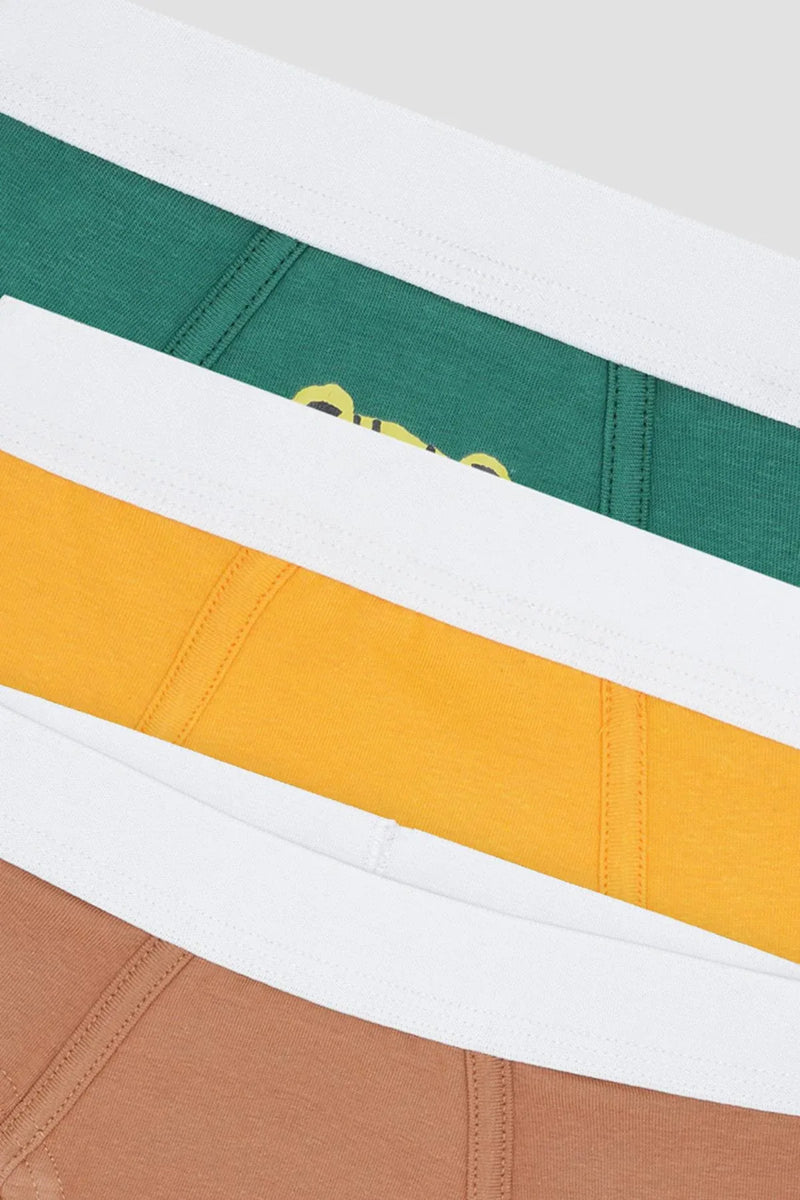 Assorted Brief Pack Of 3 Multicolor – MEME