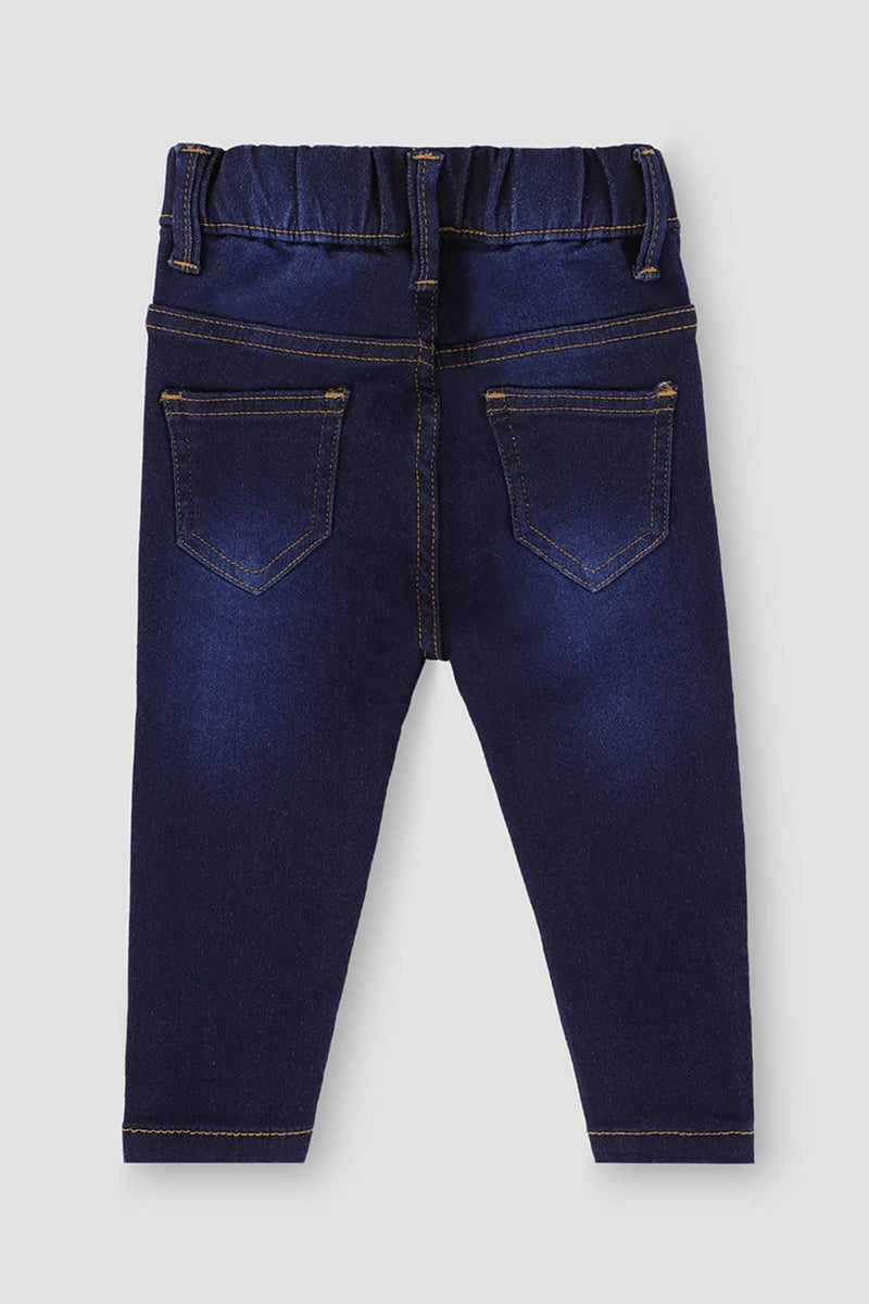 Dark Wash Denim Jeggings Dark Blue – MEME