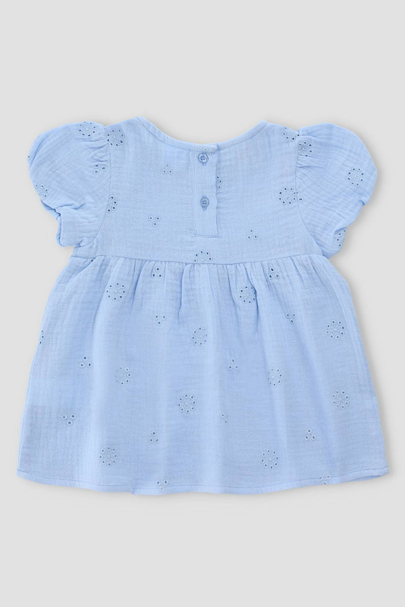 Solid Shifley Dress Blue – MEME