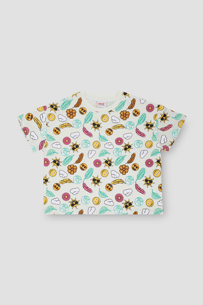 Emoji Conversational Short Pj Set Icicle – MEME