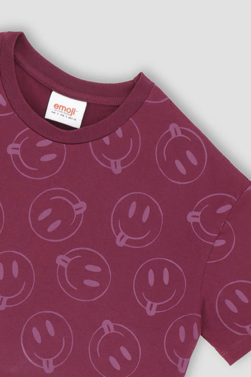 Emoji Box Fit Top Prune – MEME