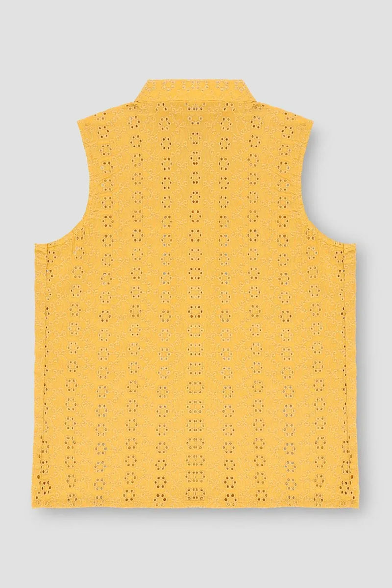 Sleeveless Shifley Top Beige – MEME