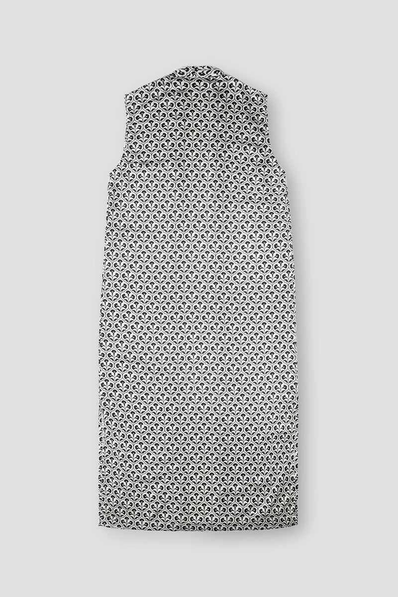 Printed Sleeveless Cape – MEME