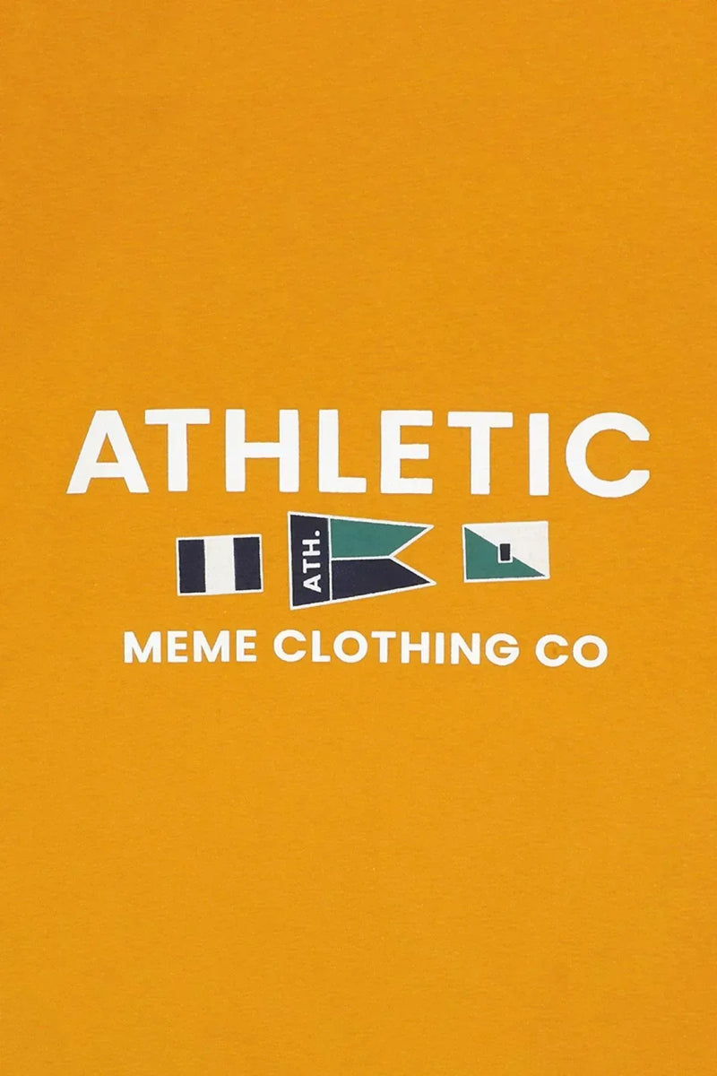 Athleisure T-Shirt Gold Yellow – MEME