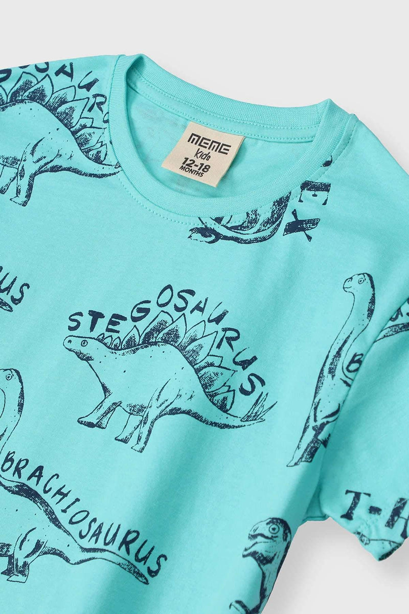 Rex Tee TURQUOISE – MEME