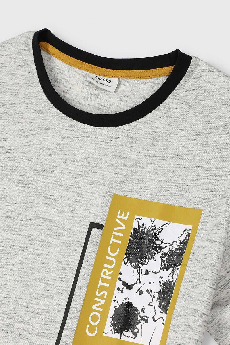 Constructive T-Shirt Black – MEME